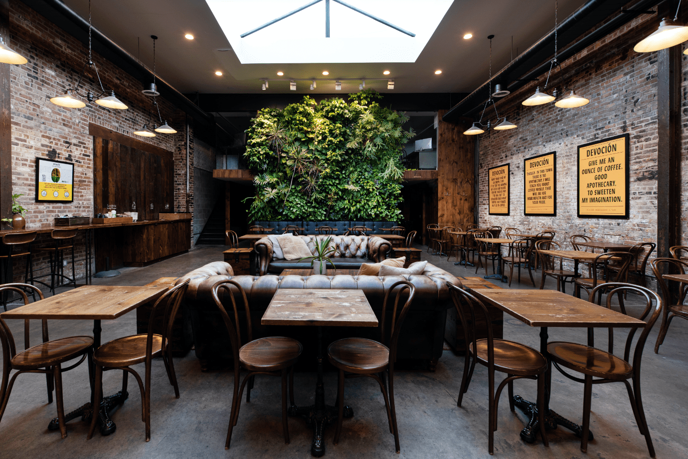 Devocion Roastery and Coffee Shop Williamsburg Brooklyn NY